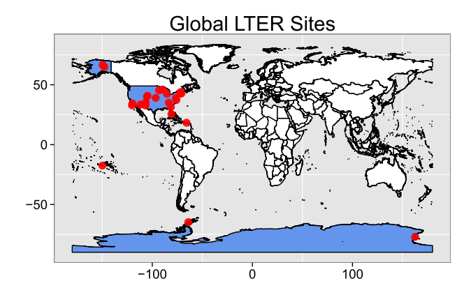 Mapping in R, Part II – sample(ECOLOGY)